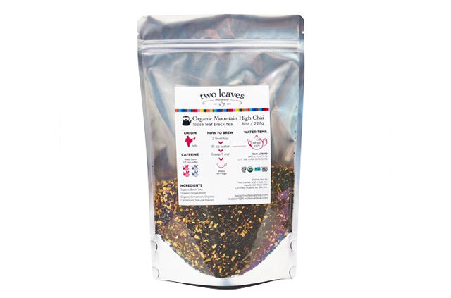 Organic Mountain High Chai Tea – Vaneli's Handcrafted Coffee