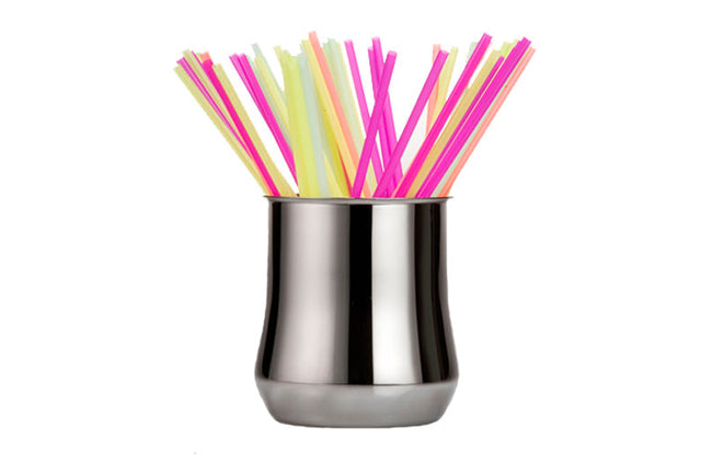 Motta Stainless Steel Straw Holder – Vaneli's Handcrafted Coffee