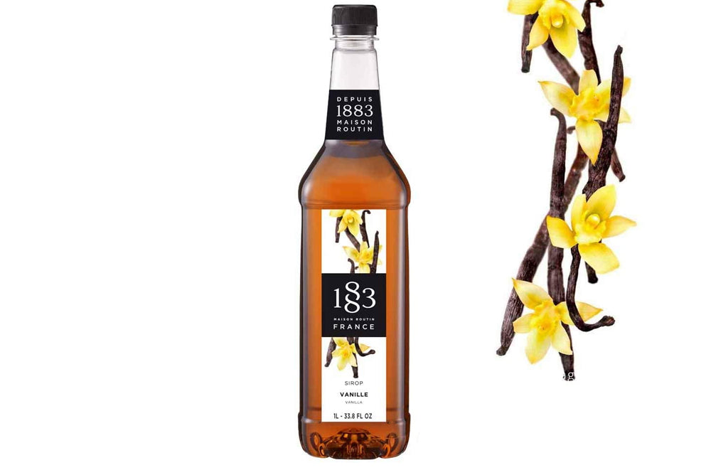 1883 Maison Routin Vanilla Syrup – Vaneli's Handcrafted Coffee
